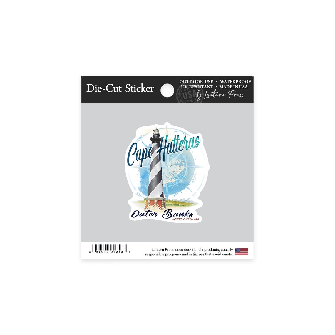 Sticker Outer Banks North Carolina Cape Hatteras - Etsy