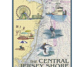 Jersey Shore Puzzle - Etsy
