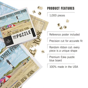 Puzzle, Robert Moses State Park, Long Island, New York, 1000 Pieces ...