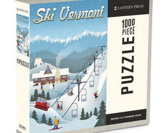Ski Resort Puzzle - Etsy