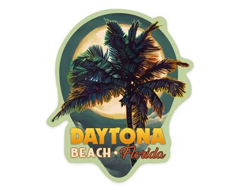 Daytona Beach Sticker - Etsy