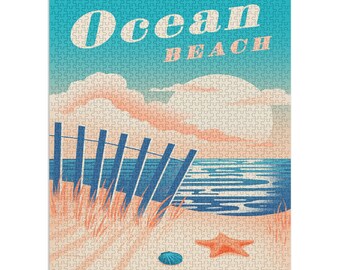 Ocean Scene Puzzle - Etsy