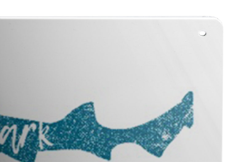 Prints Signs Sharks Pattern Shark Names Unique Metal Art - Etsy