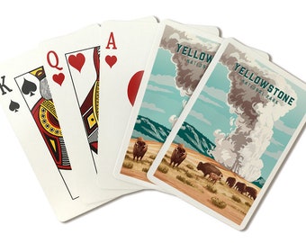 Yellowstone Playing Cards - Etsy