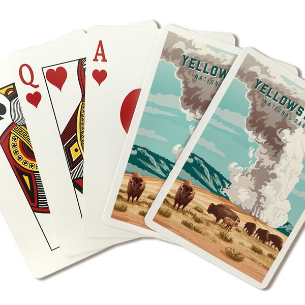 Yellowstone National Park Playing Cards - Etsy