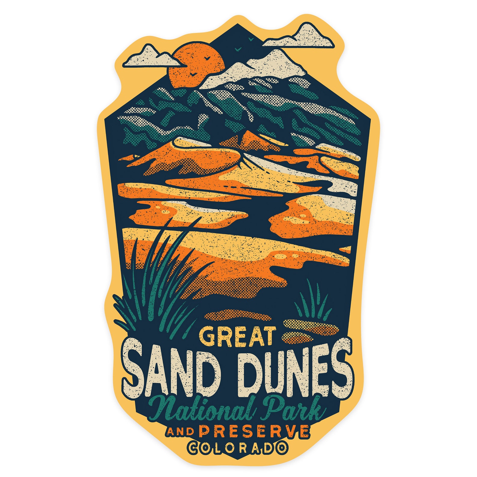 Sticker Great Sand Dunes National Park and Preserve - Etsy
