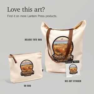 Sticker, Chaco Culture National Historical Park, New Mexico, Contour ...