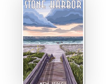 Stone Harbor Art - Etsy