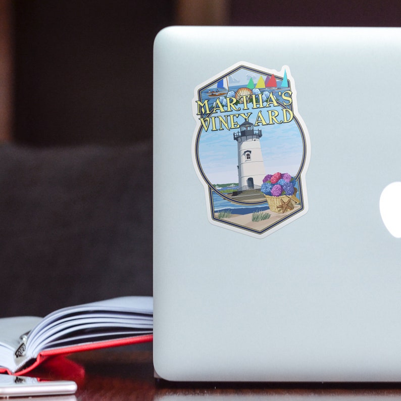 Sticker Martha's Vineyard Massachusetts Montage Scenes - Etsy