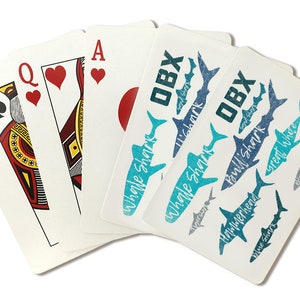 Playing Cards, Outer Banks, North Carolina, Sharks, Pattern, Shark ...