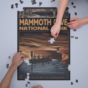 Puzzle Mammoth Cave National Park Kentucky Echo River 1000 - Etsy