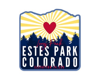 Estes Park Sticker - Etsy