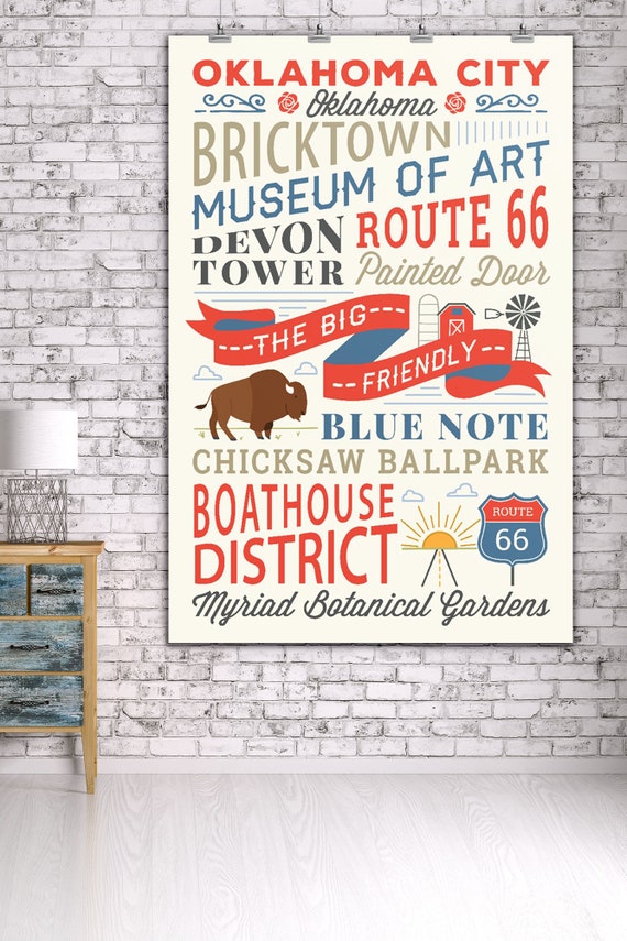 Stacked Type Poster