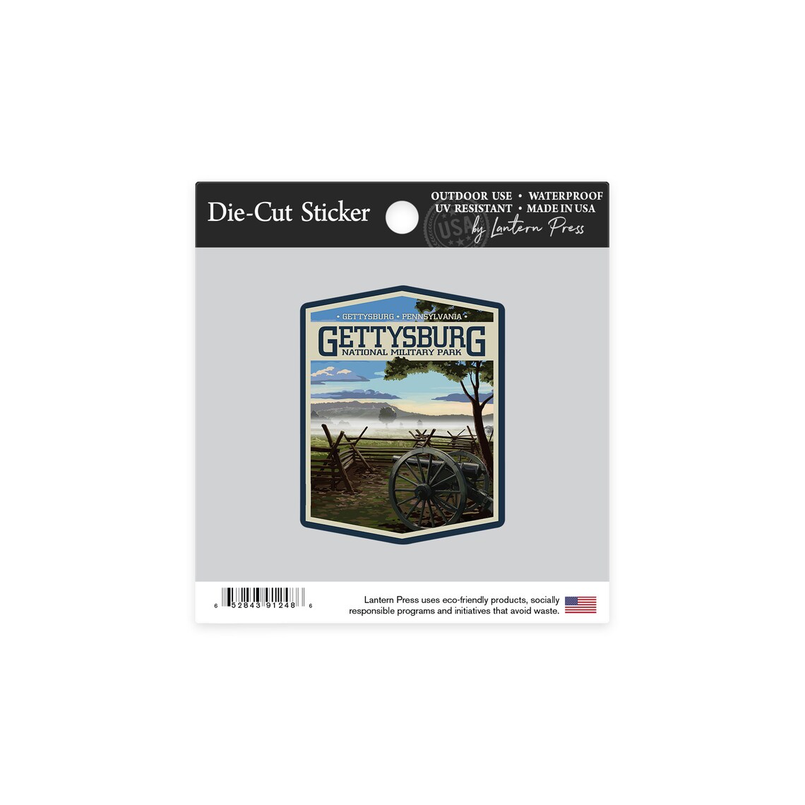 Sticker Gettysburg National Military Park Pennsylvania | Etsy