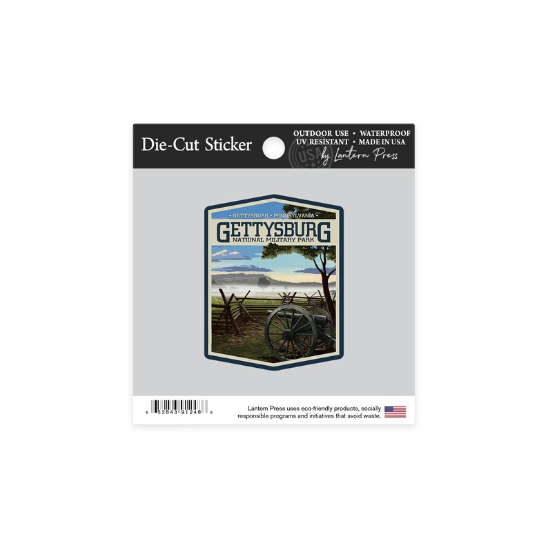 Sticker Gettysburg National Military Park Pennsylvania | Etsy