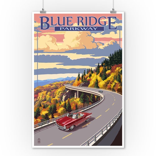 Blue Ridge Parkway Poster - Etsy