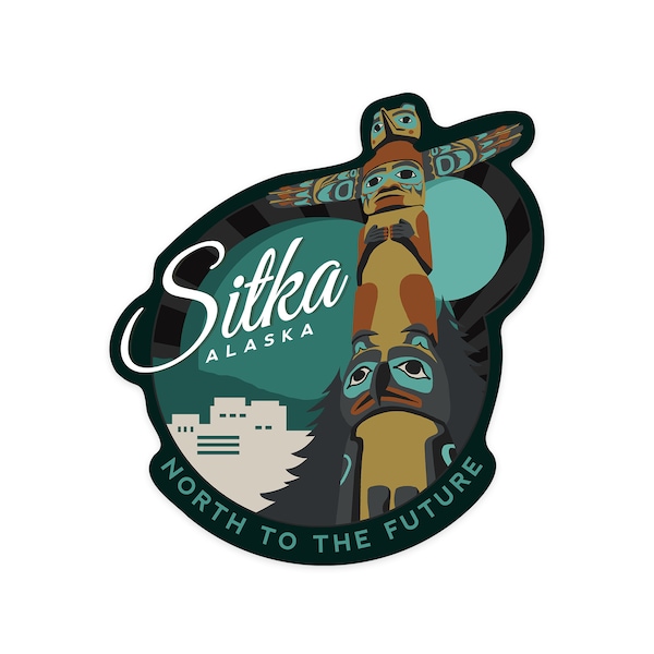 Sitka Sticker Decal - Etsy
