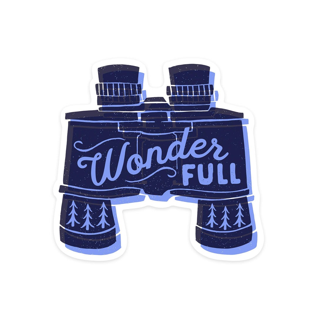 Sticker, Outdoor More Series, Wonder Full , Vinyl Die Cut, Waterproof ...