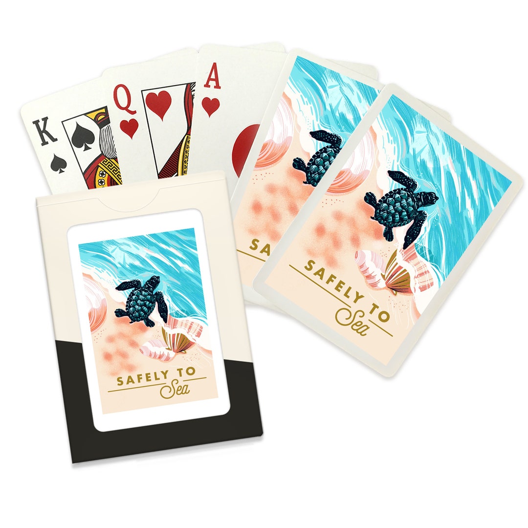 Playing Cards, Courageous Explorer Collection, Turtle and Shells ...