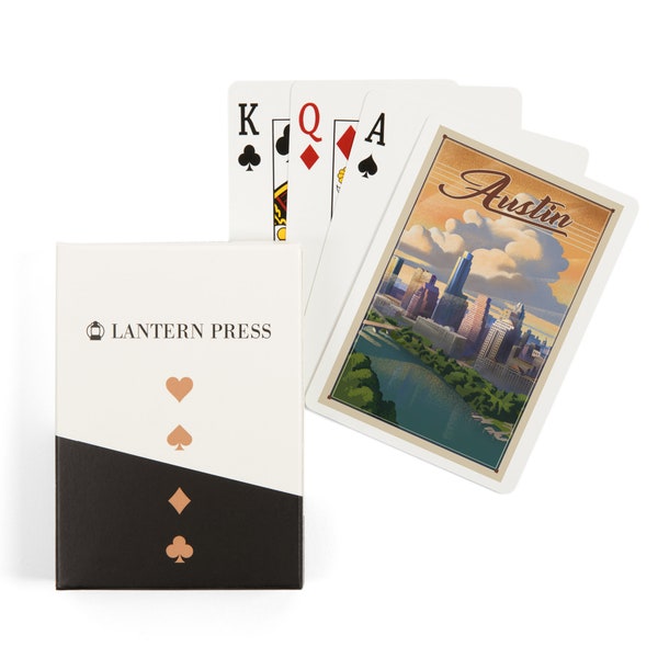 Texas Deck of Cards - Etsy