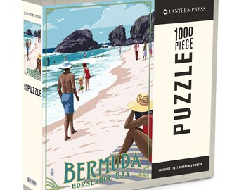 Beach Scene Puzzle - Etsy