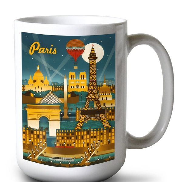 Paris Mug - Etsy