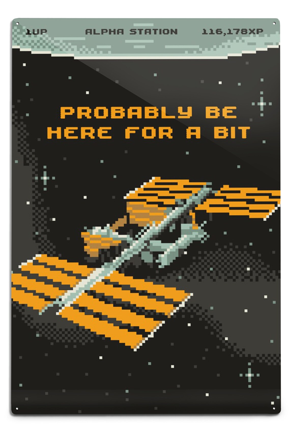 8-Bit Space Collection International Space Station Probably | Etsy