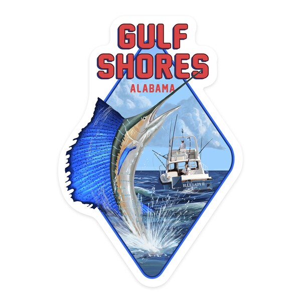 Outdoor Gulf Shores Stickers - Etsy