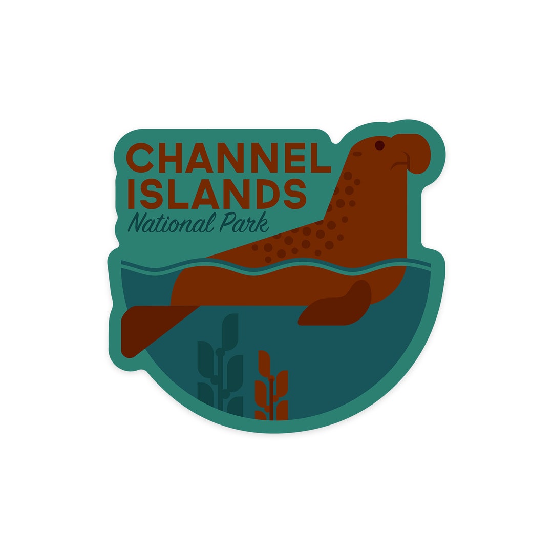 Sticker Channel Islands National Park California Elephant - Etsy