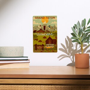 Birch Wood, Grand Teton National Park, Wyoming, Geometric, Lantern ...