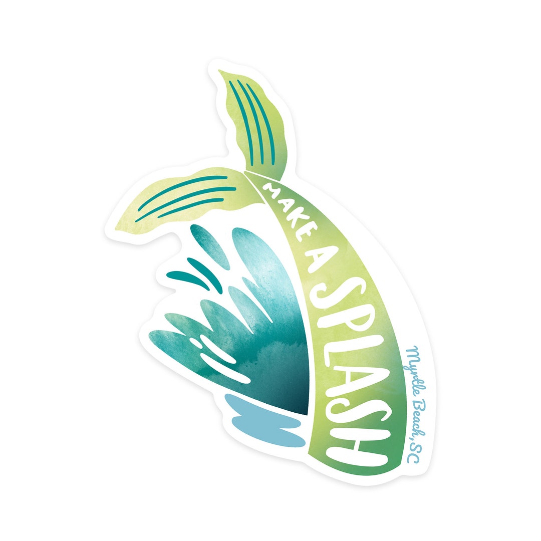 Sticker Myrtle Beach South Carolina Mer-mazing Collection - Etsy