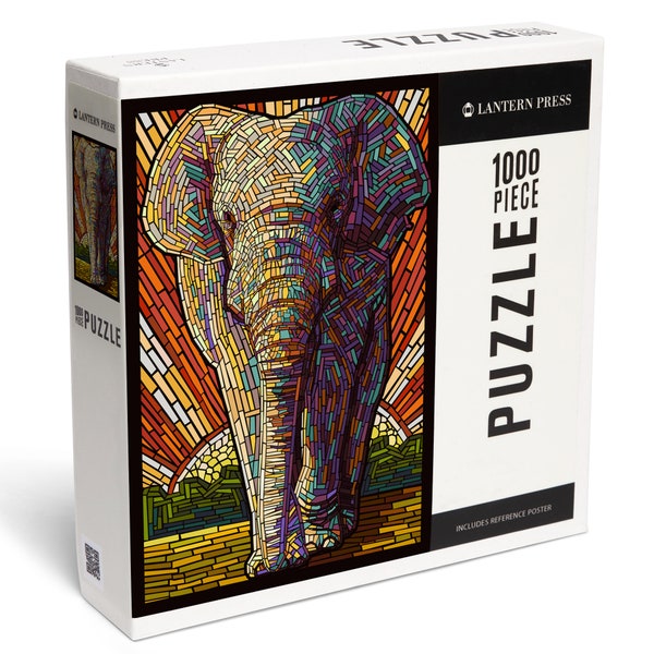 Elephant Puzzle - Etsy