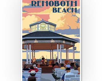 Rehoboth Beach Art | Etsy