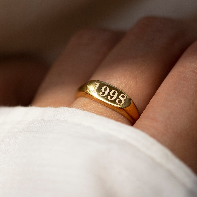Date Ring - Etsy