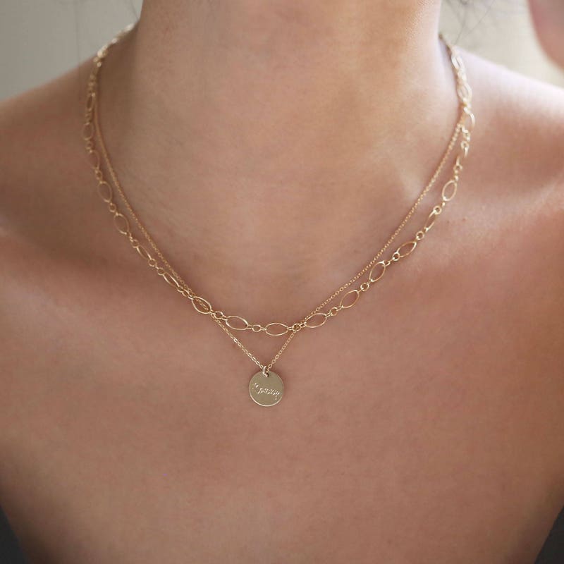 Short Chain Necklace - Etsy