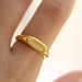 Date Year Number Engraved Ring / Monogram Initial Ring / Personalized ...