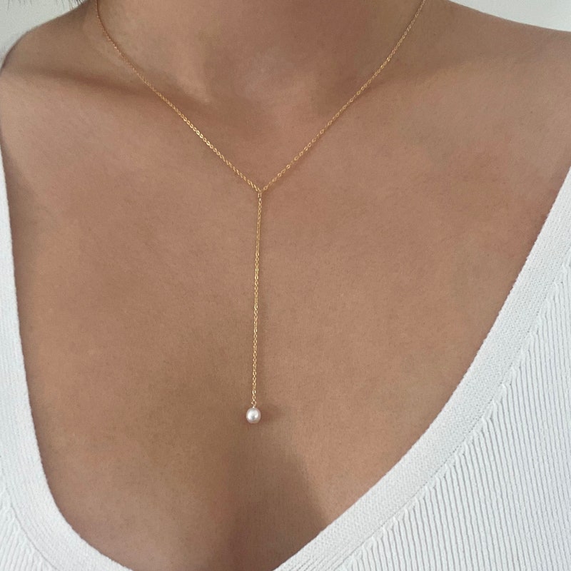 Lariat Necklace - Etsy