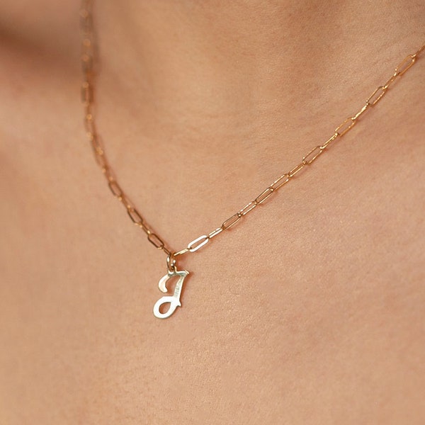 Cursive Necklace - Etsy