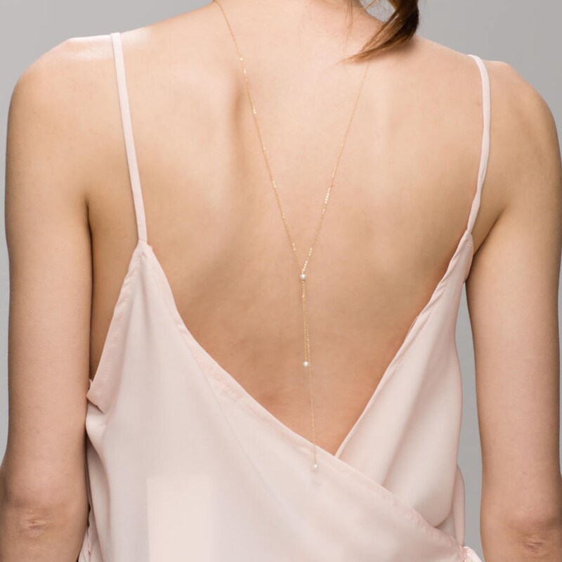 Back Necklace - Etsy