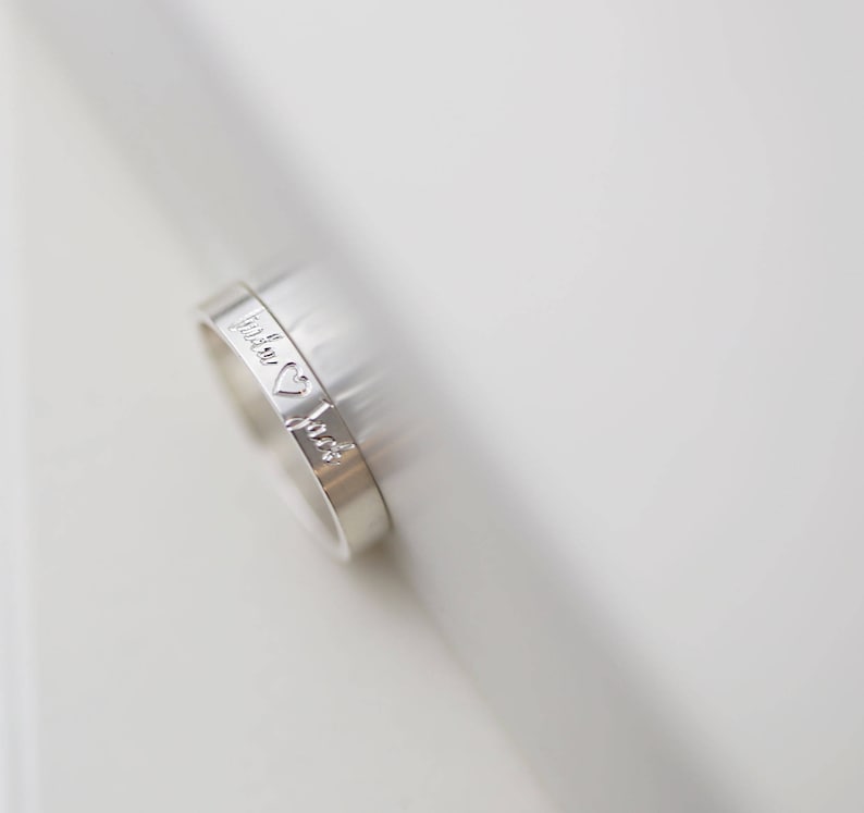 Personalized Rings / Ring With Custom Engraved / Inside - Etsy