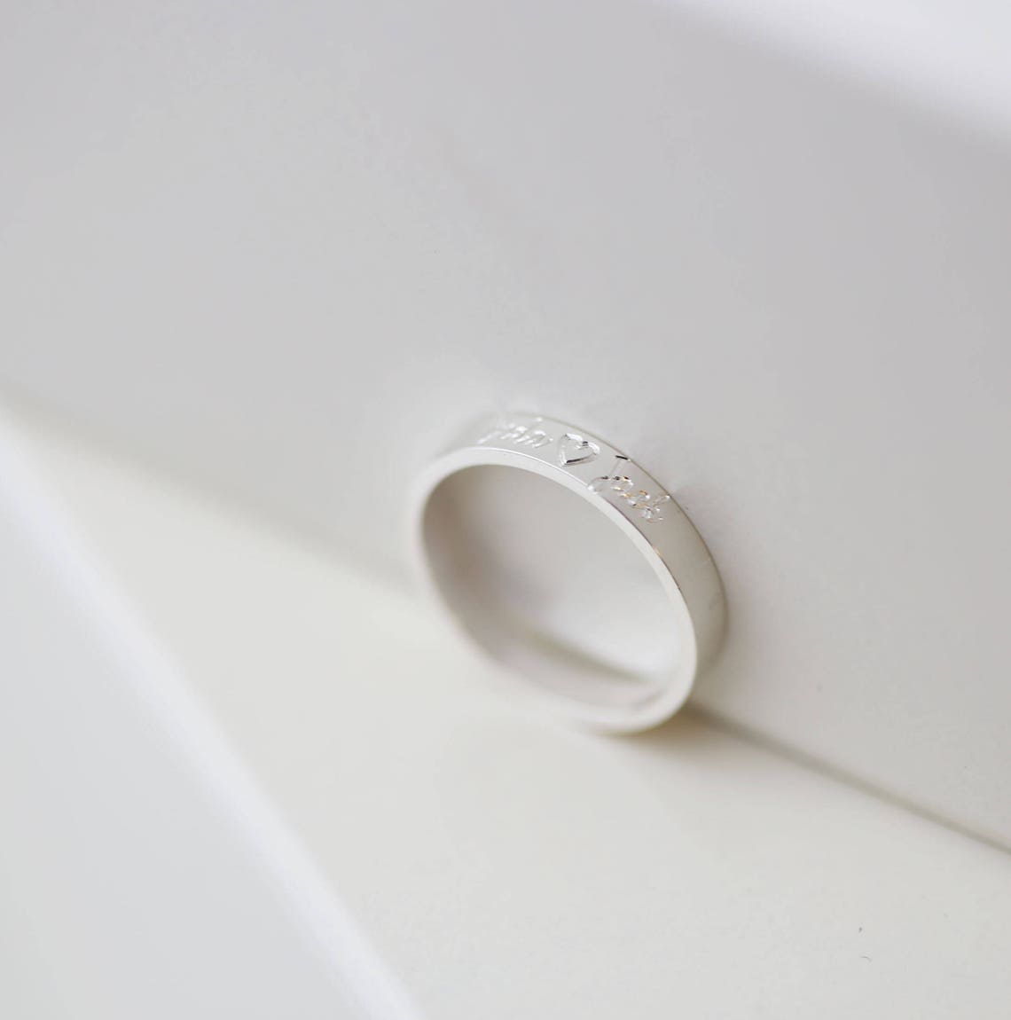 Personalized Rings / Ring With Custom Engraved / Inside - Etsy