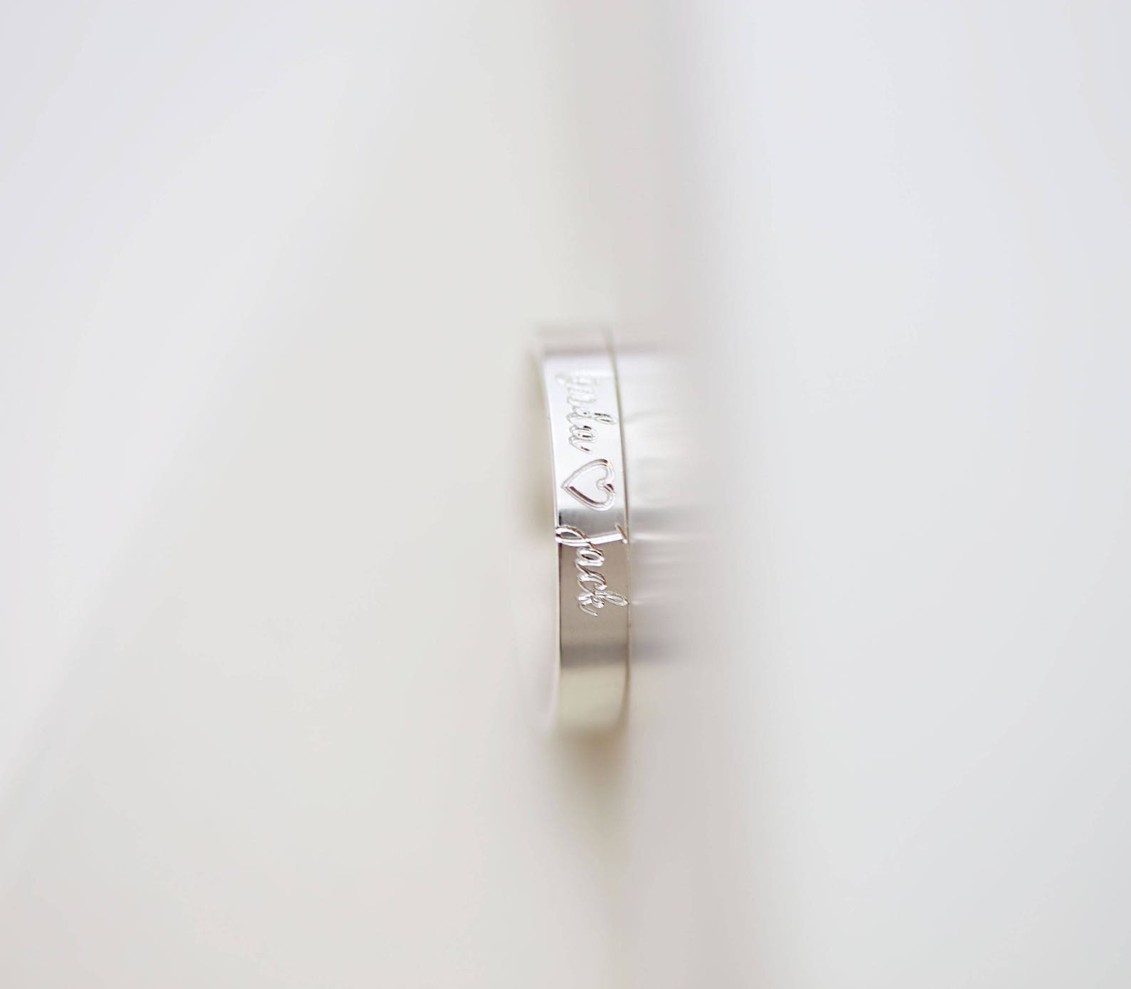 Personalized Rings / Ring With Custom Engraved / Inside - Etsy