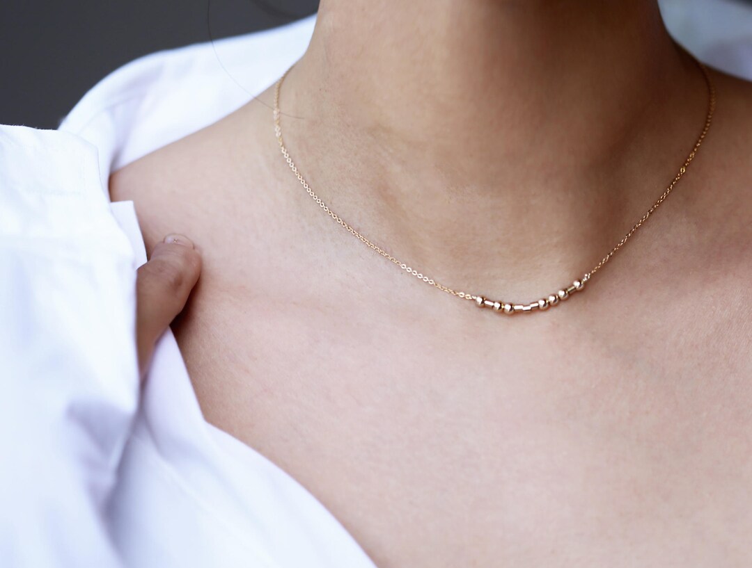 Morse Code Necklace / Personalized Secret Code Necklace / Secret ...