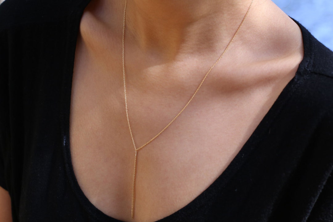 Double Wrap Hand Chain // Y Lariat Necklace-multi Functional Jewelry - Etsy