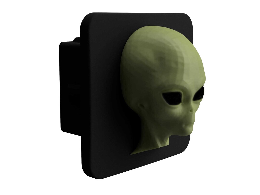 3D Alien UFO Rubber Tow Hitch Plug for 2 Inch Receivers - Etsy