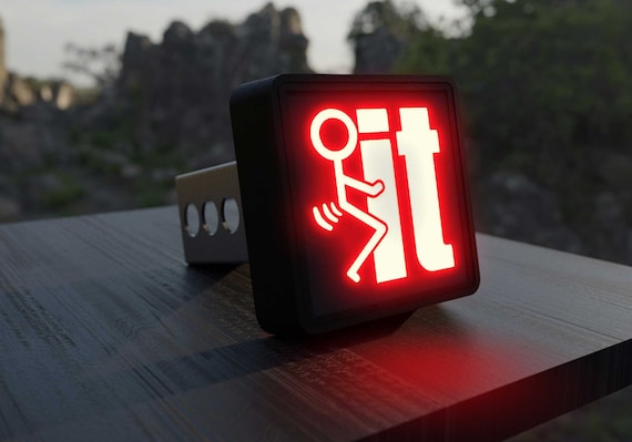 Lighted Hitch Covers Brake Light
