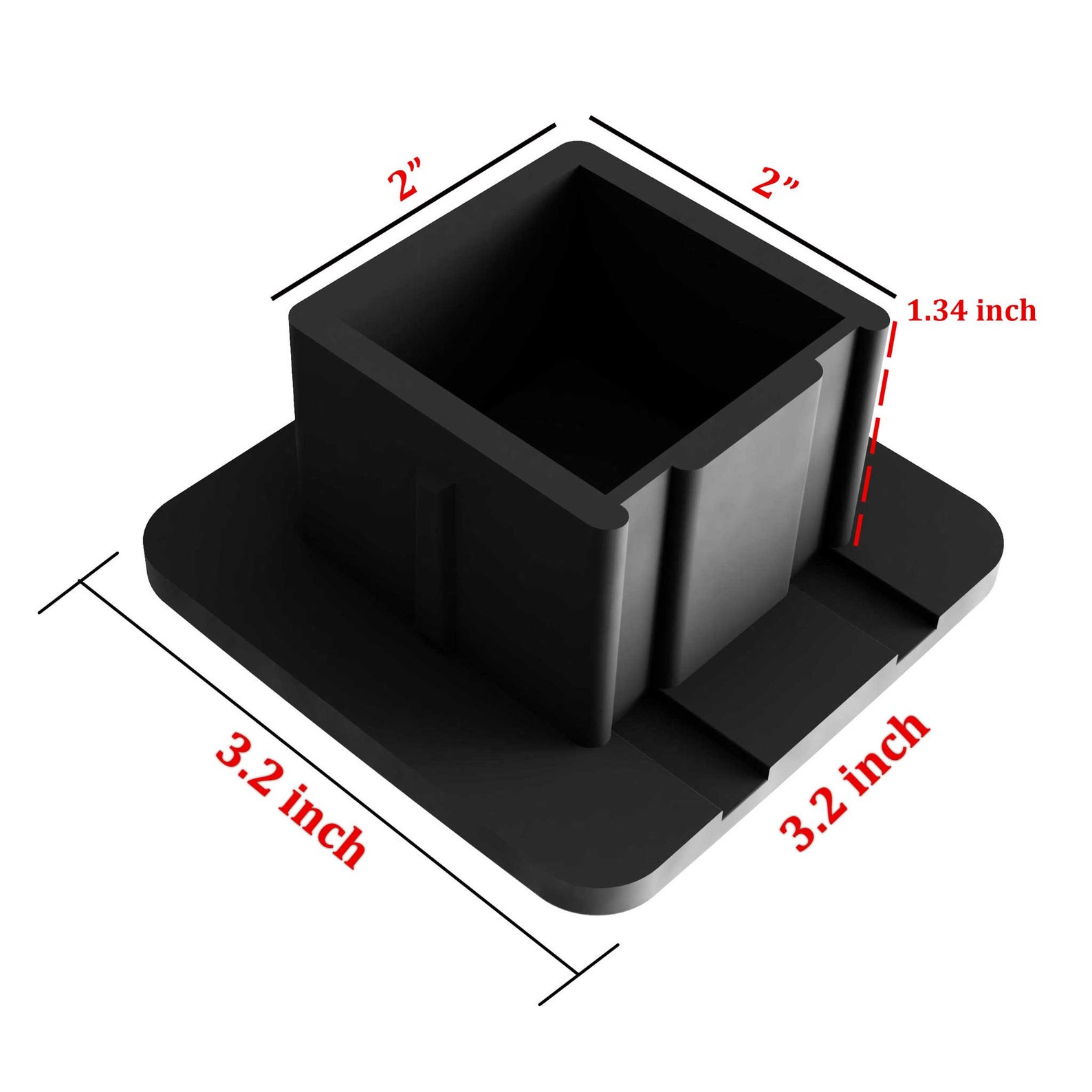 Bigfoot Rubber Hitch Plug for 2 Inch Receiver - Etsy