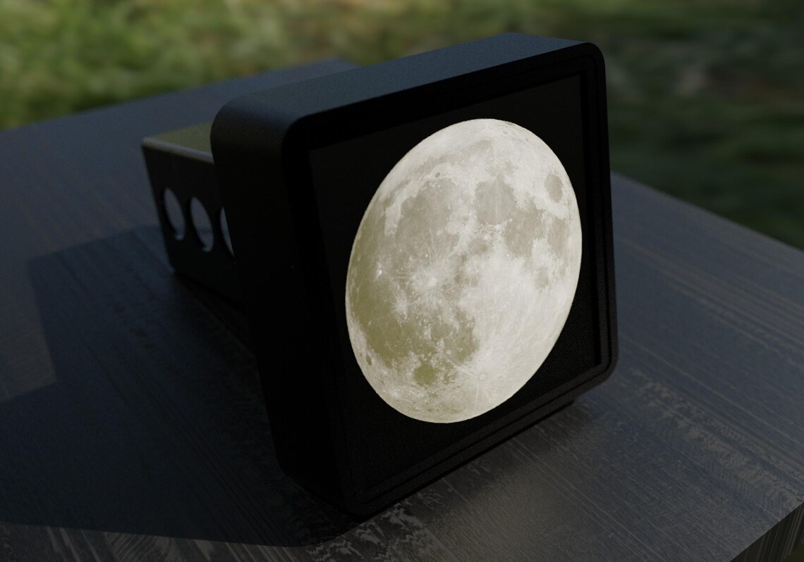 Lunar Moon Illuminated LED Hitch Cover Light - Etsy