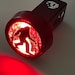Skeleton Middle Finger LED Hitch Cover Brake Light - Etsy