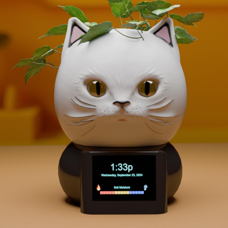 Meowing Cat Clock - Etsy
